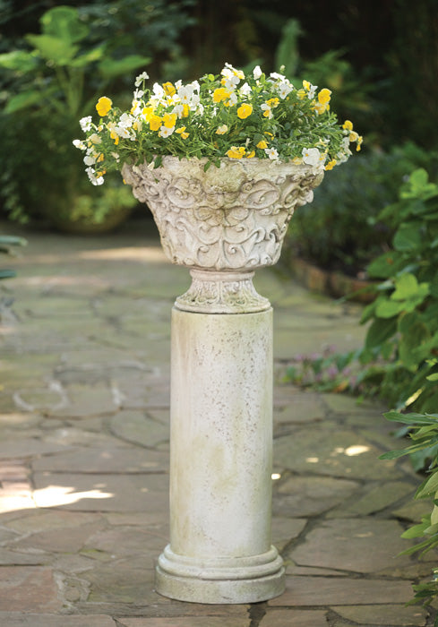 Green Man Planter and Classic Pedestal – Charleston Gardens