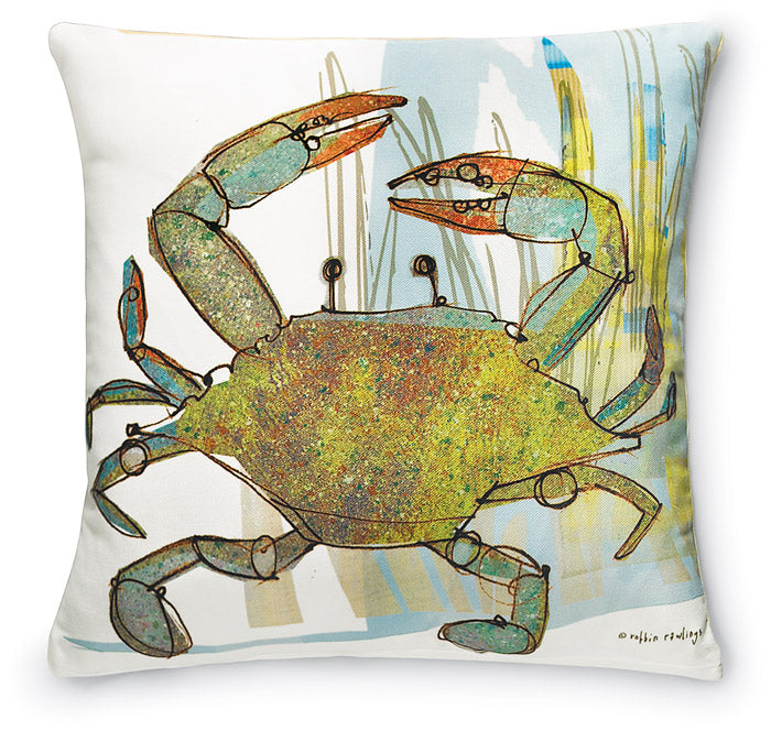 Sea Crab Pillow – Charleston Gardens