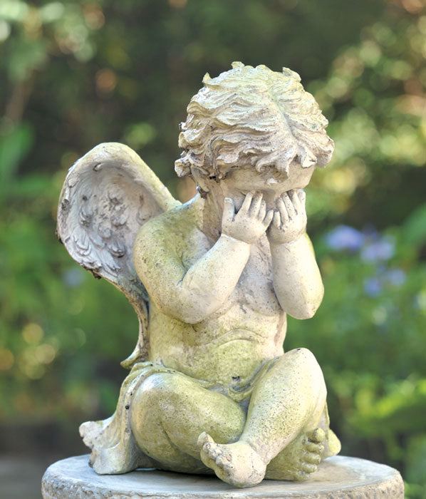 Peekaboo Cherub – Charleston Gardens