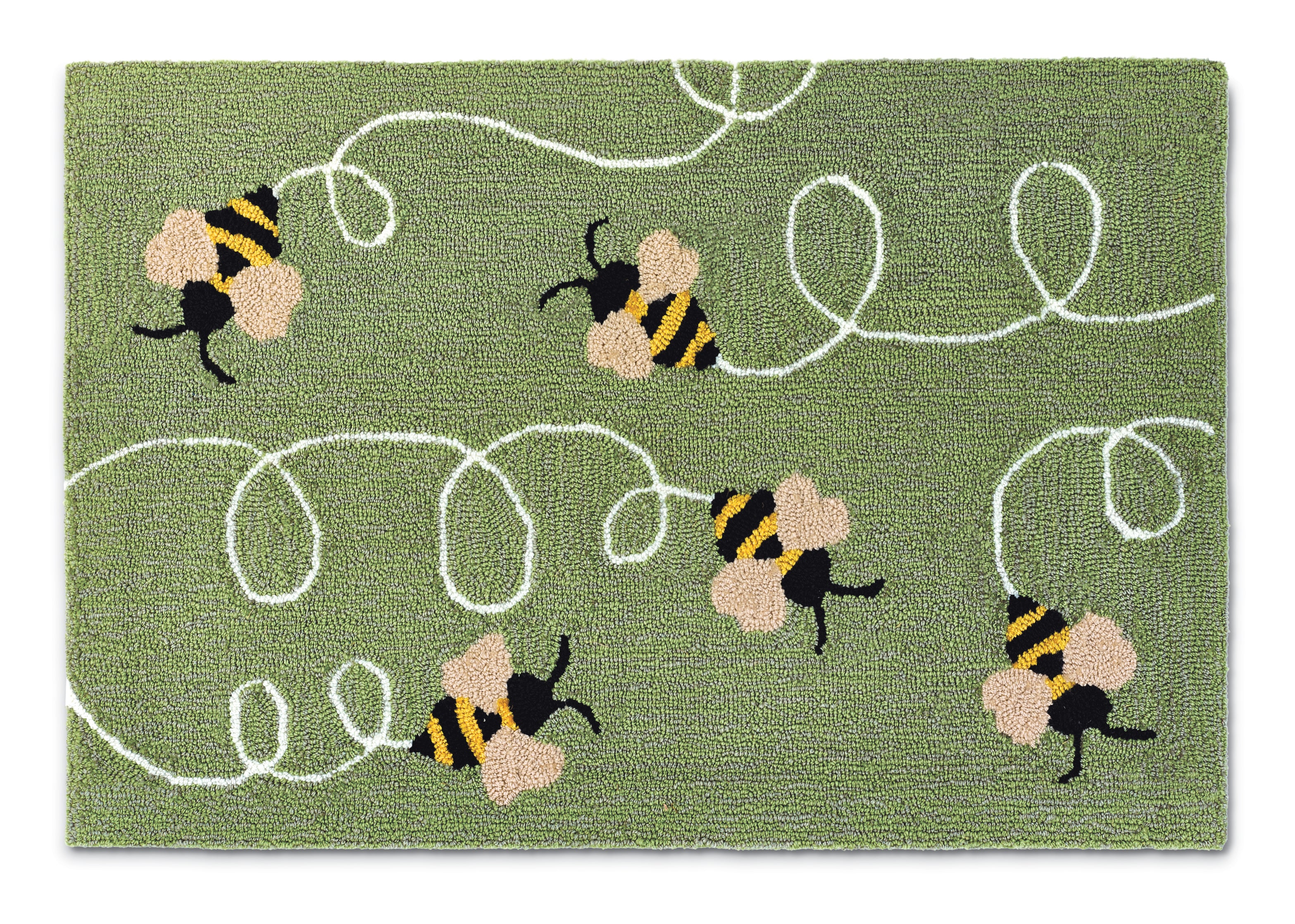 Bumbling Bees Rug – Charleston Gardens