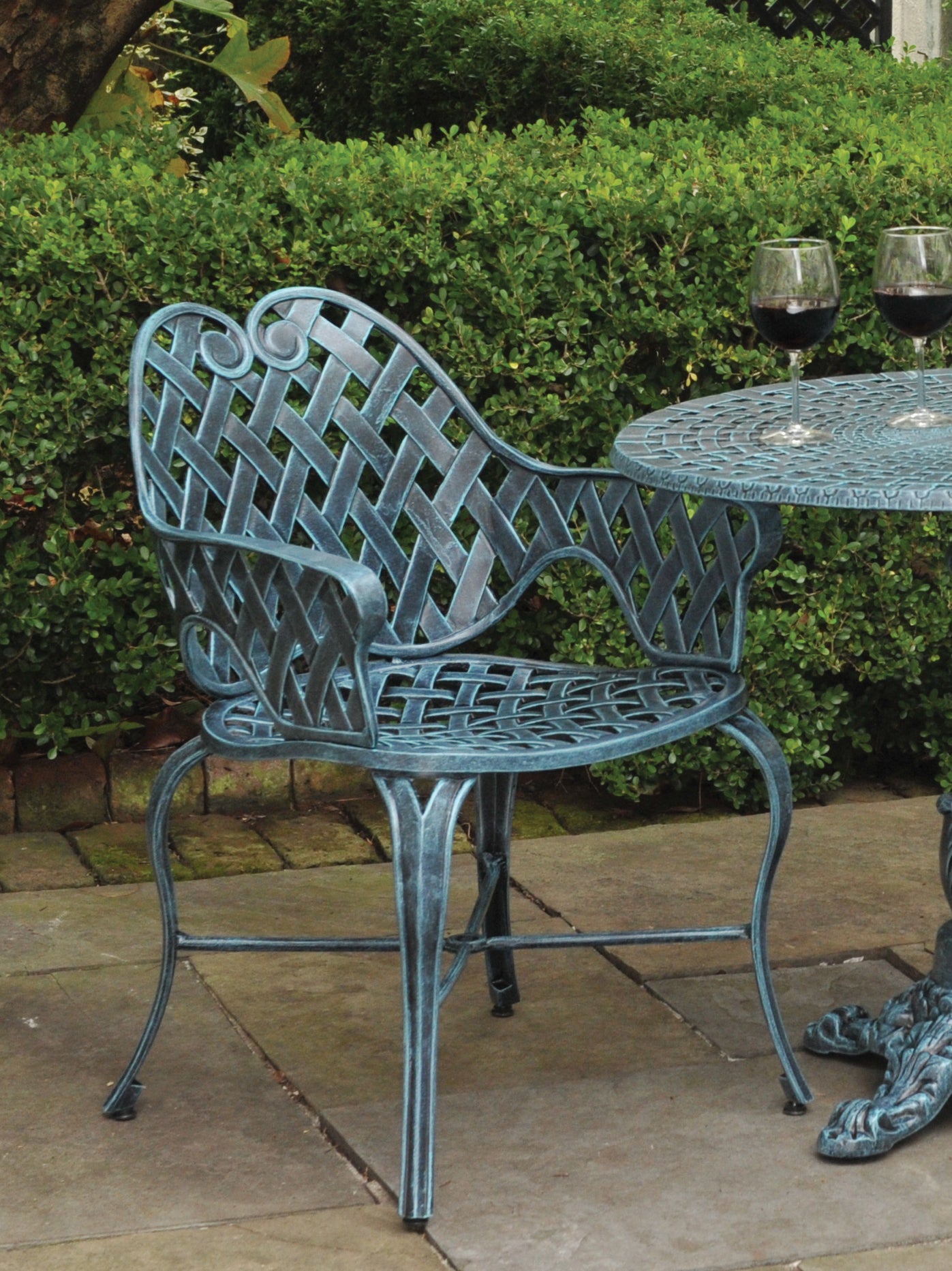 French Weave Bistro Armchair (Set of Two) – Charleston Gardens