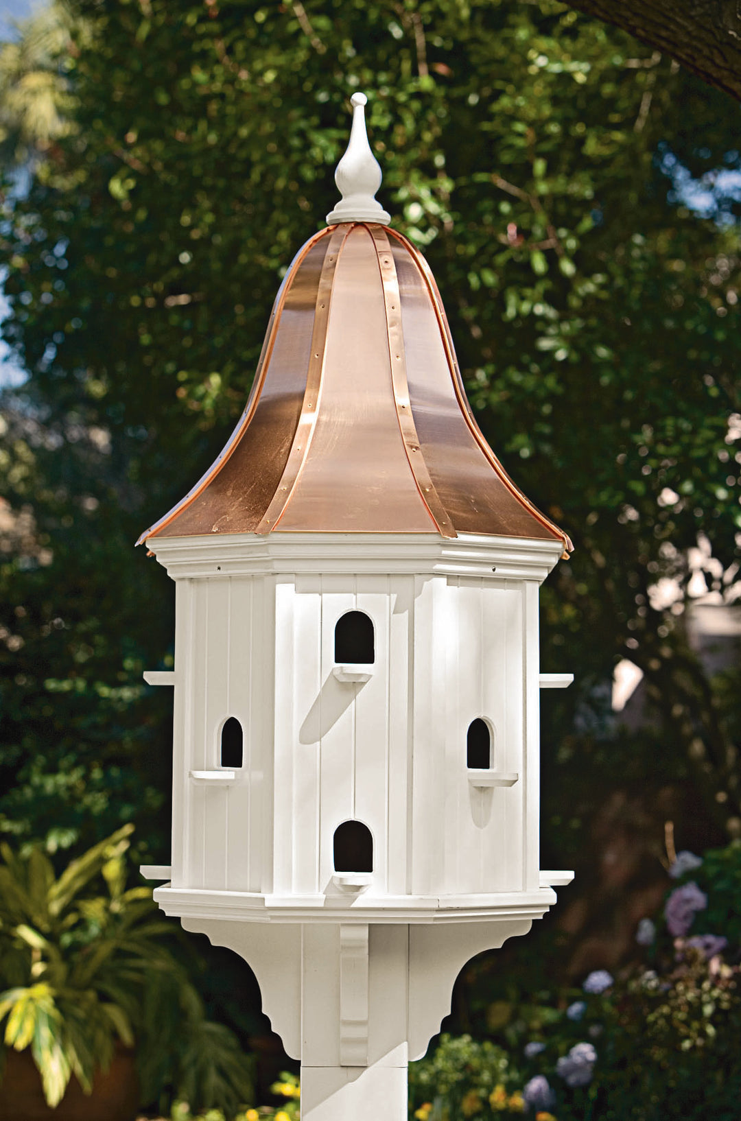 Unique Copper Roof Bird Houses Plans Lazy Hill Farm Carousel Copper