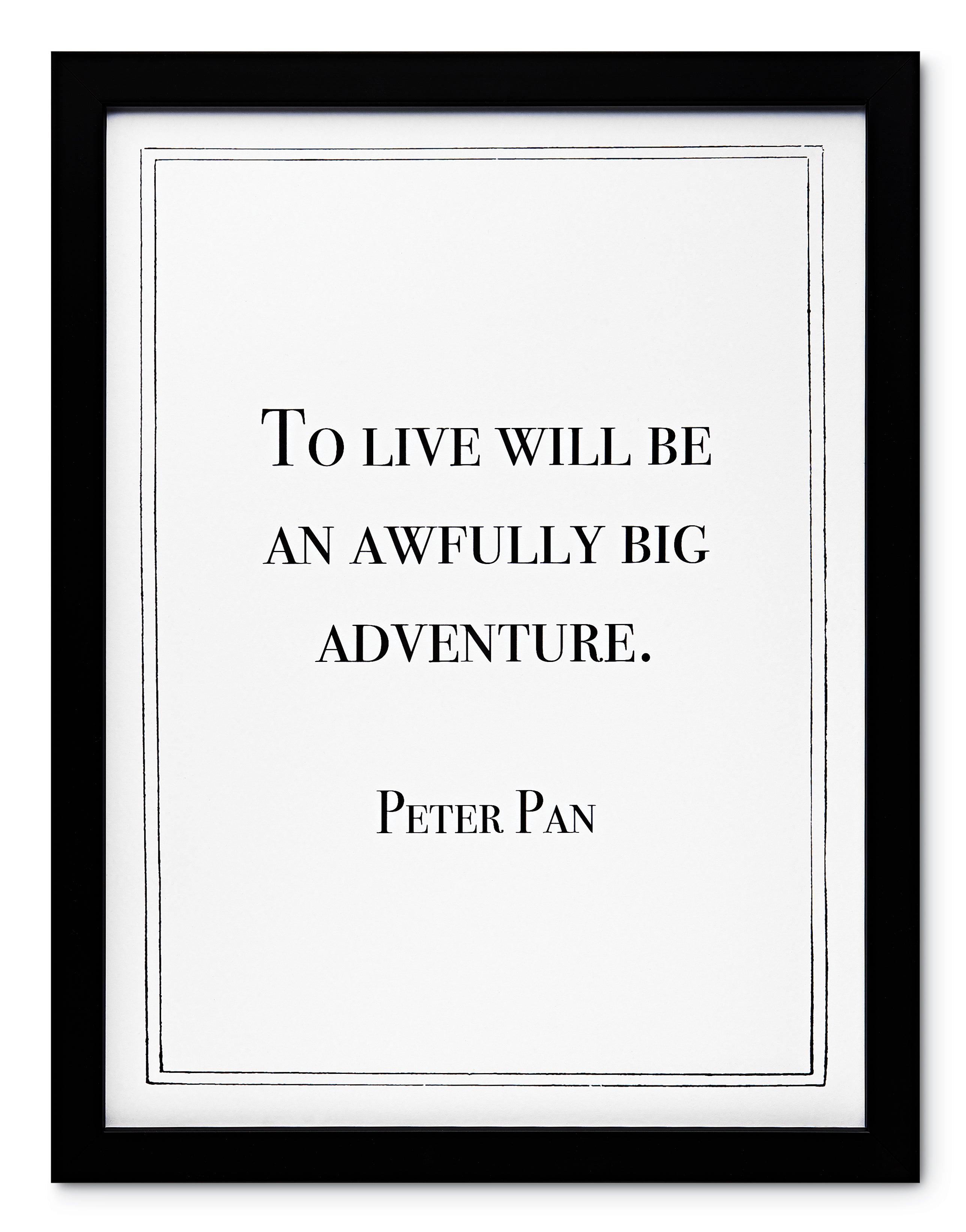 Art with Words: Peter Pan's Wisdom – Charleston Gardens