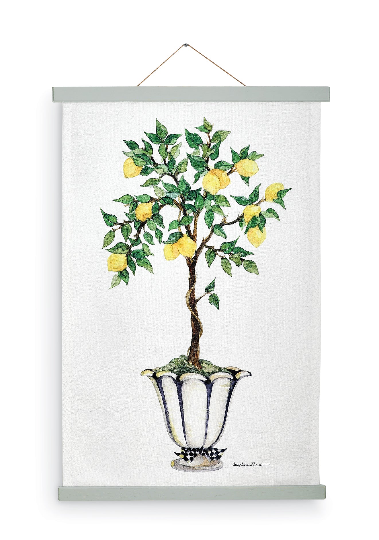 Lemon Topiary Tree Wall Art – Charleston Gardens